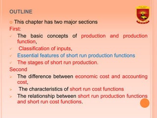 Economy about theory of production and cost | PPTX | Business ...