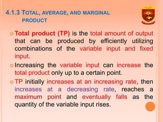 Economy about theory of production and cost | PPTX | Business ...