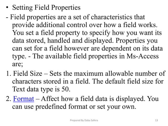 OPERATE DATABASE APPLICATION | PPTX | Databases | Computer Software and ...