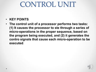 Control unit | PPTX