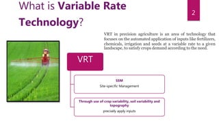 Pros and cons of VRT in Indian Agriculture as compared to Developed countries | PPTX