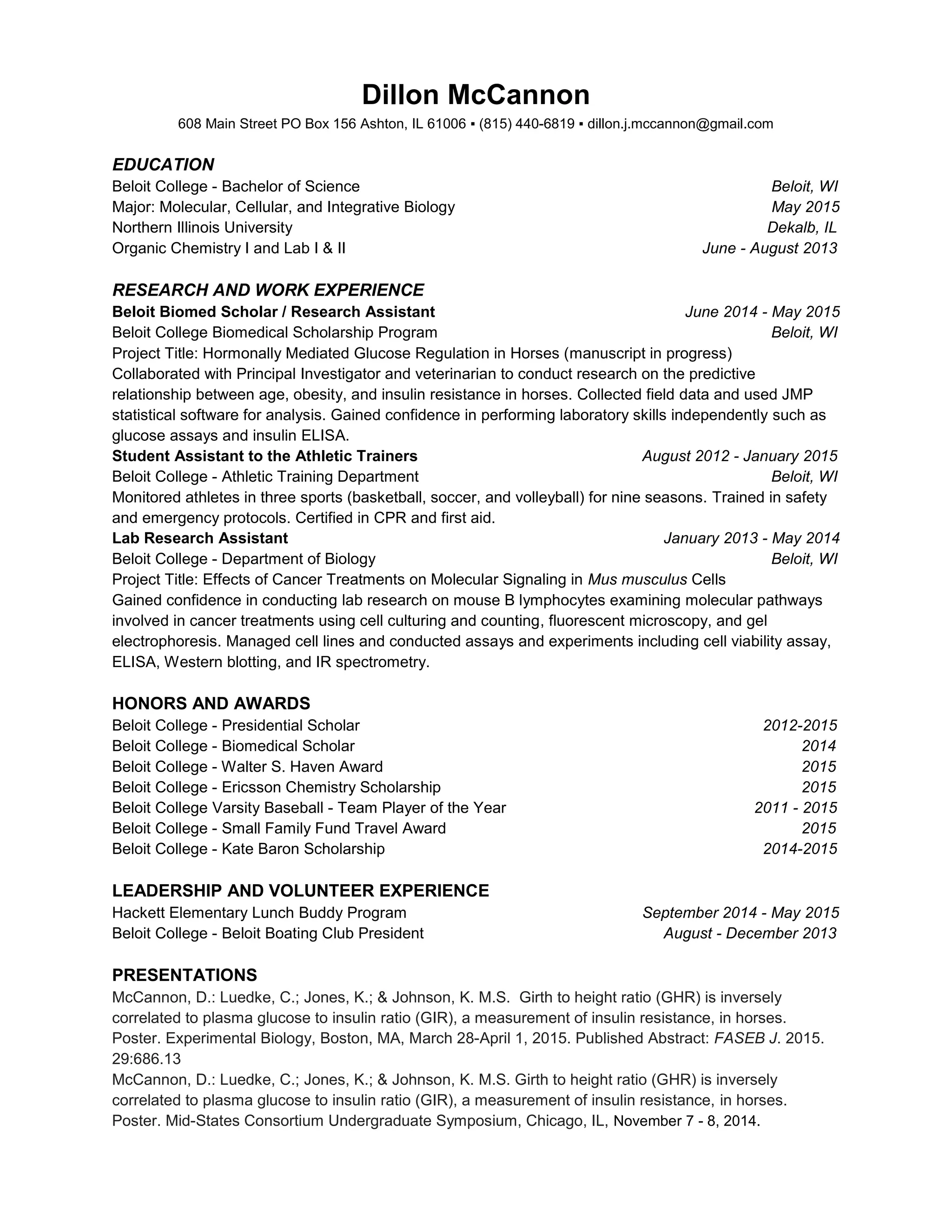 Resume | PDF