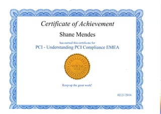 Certificates | PPT