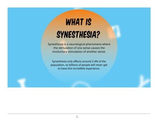 Synesthesia: A VR Experience | PDF