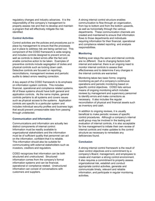 Designing Effective Financial Controls | PDF