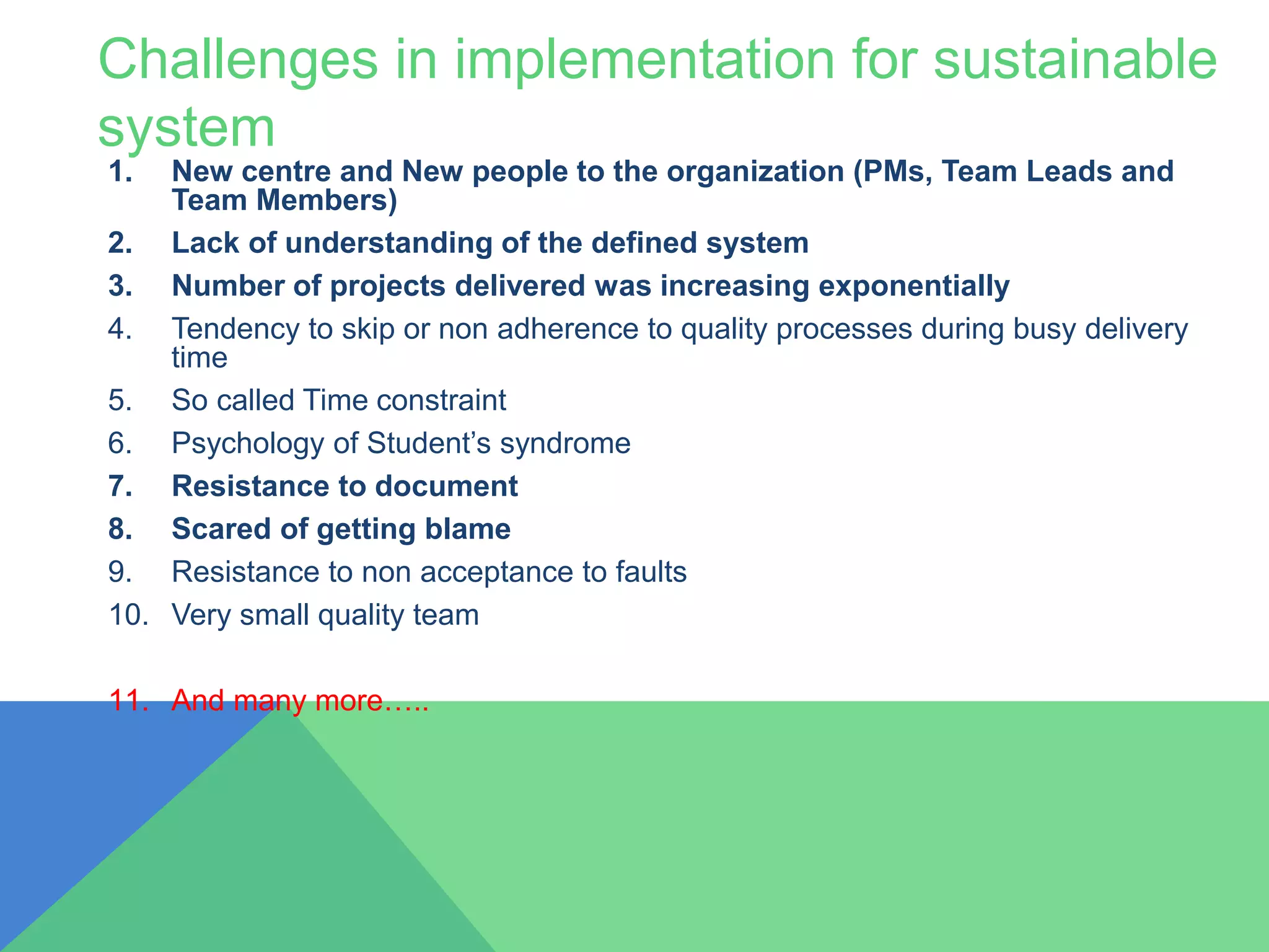 Creating a mindset of quality n DE linkedin | PPT | Free Download