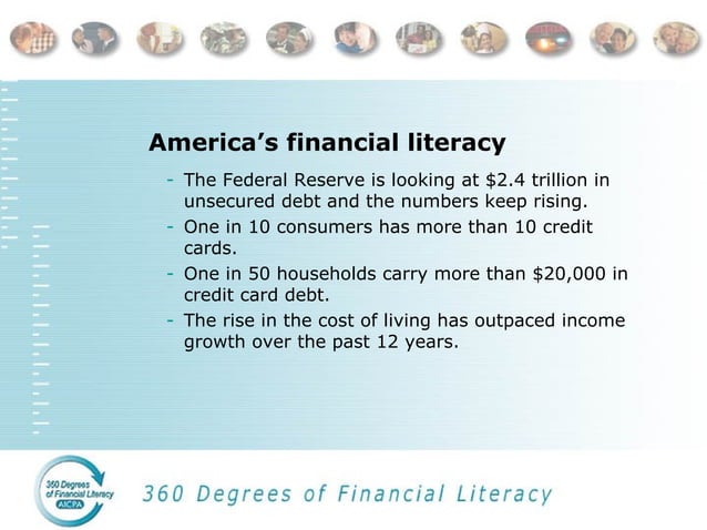 Financial_literacy_power_point_10-8-8 | PPT | Financial Planning ...