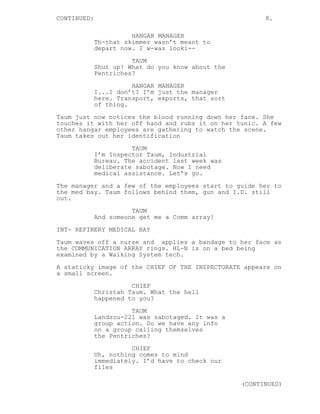 Script Space Sabotage (REWRITE 1) (1) | PDF