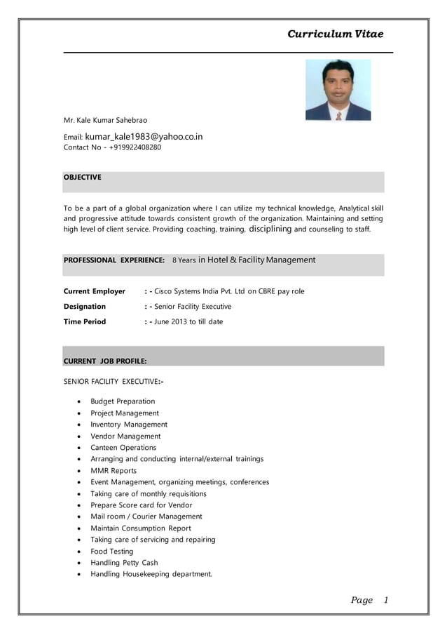 Kumar Resume - Copy | PDF