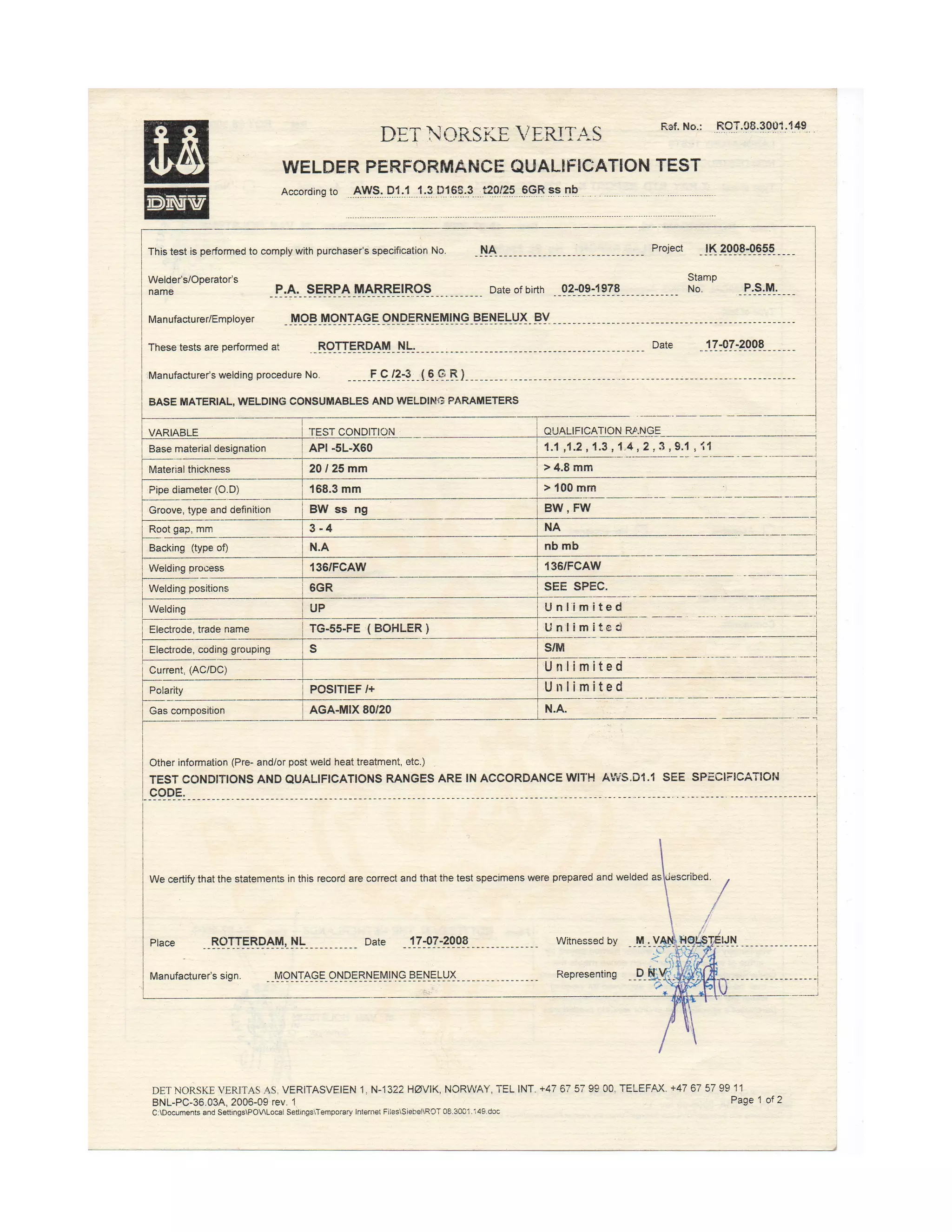 6Gr certificate | PDF