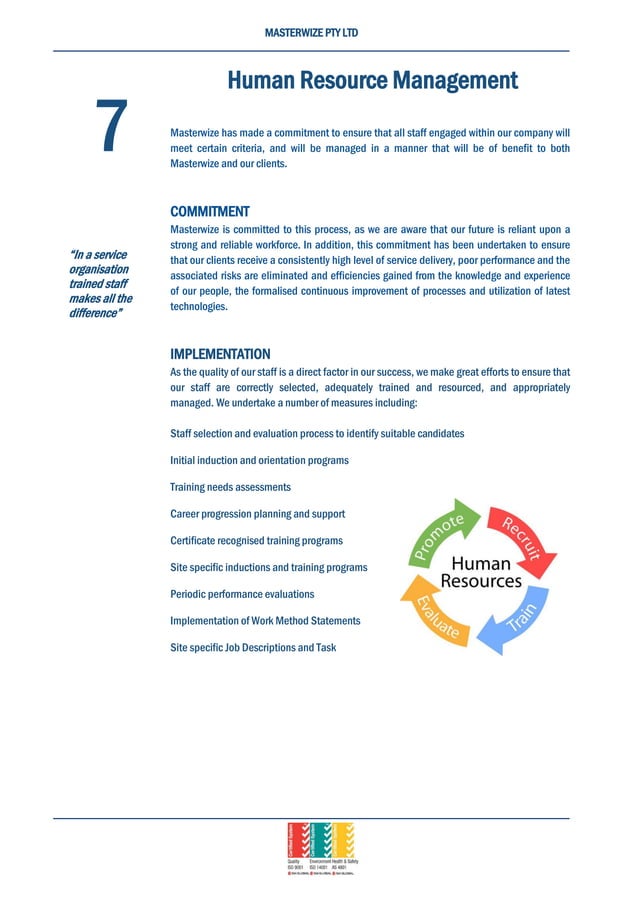 Masterwize Company Profile | PDF