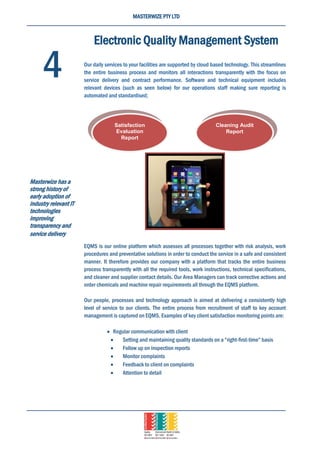 Masterwize Company Profile | PDF