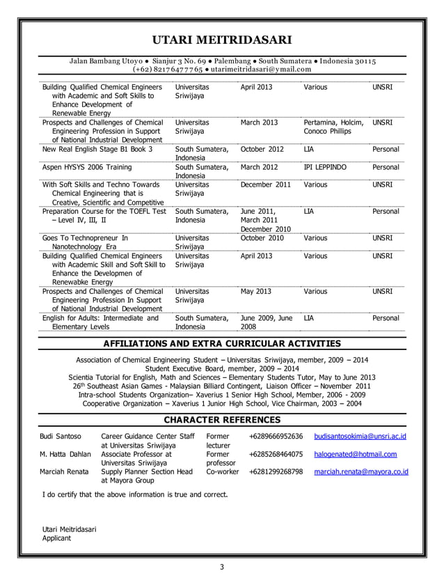 CV - Utari Meitridasari - Section Head PPIC (2) | DOCX