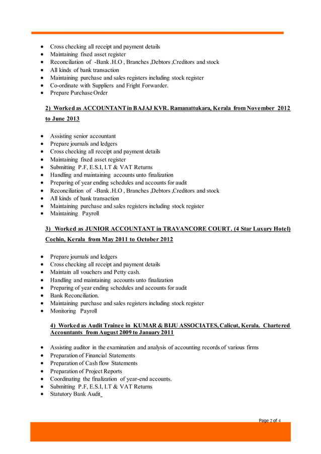 ADARSH CV | PDF
