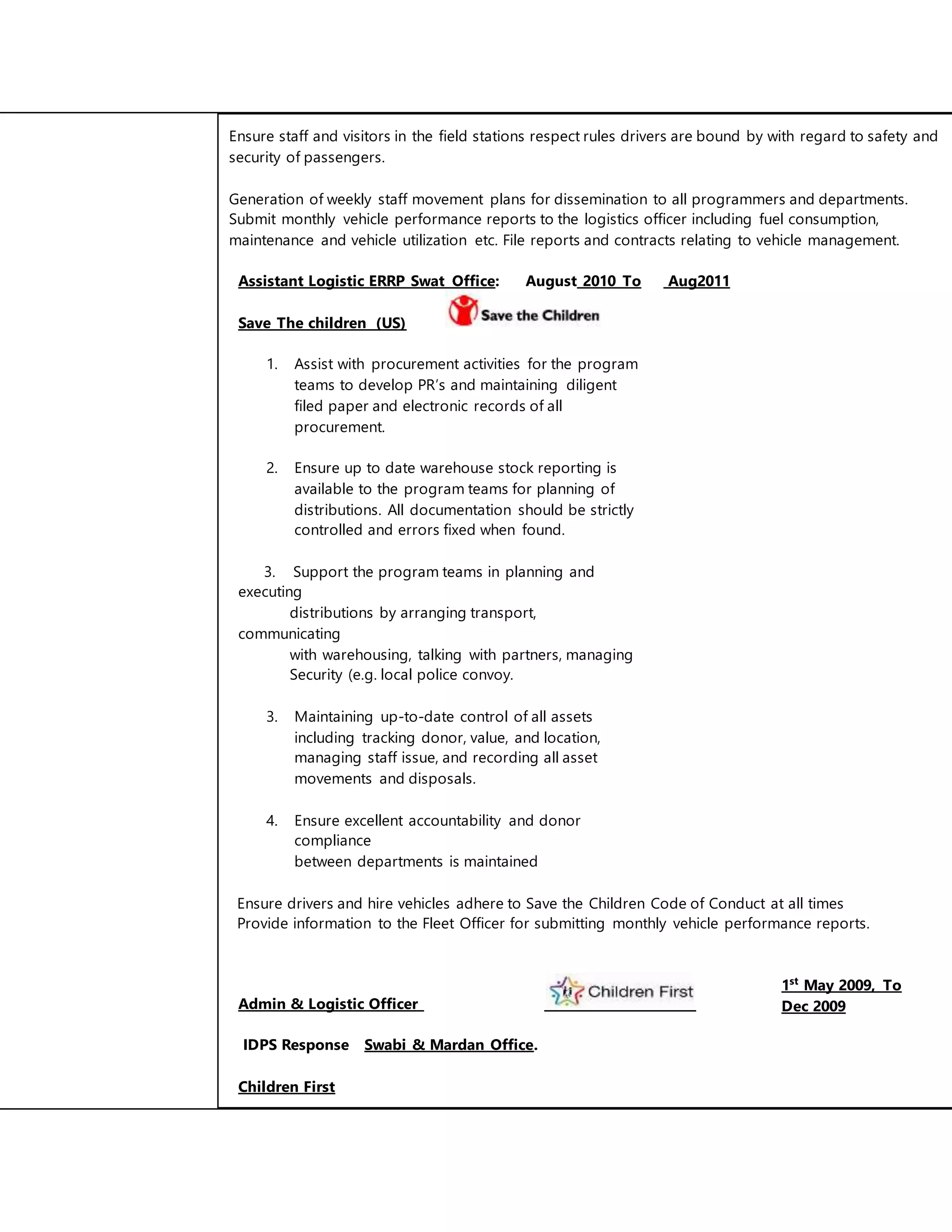 New Updated CV Wajid. 2014 | PDF