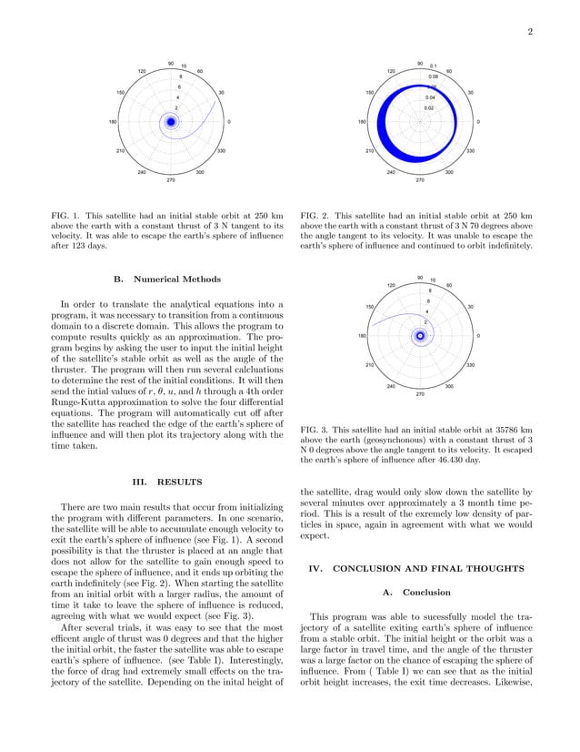 Computational Physics Final Report (MATLAB) | PDF
