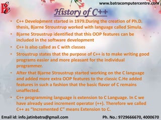45 Days C++ Programming Language Training in Ambala | PPTX