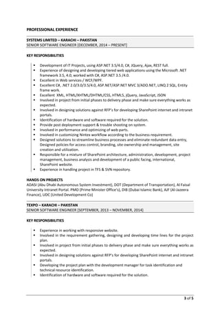 Adil Ahmed Khan - Senior Software Engineer Without Contact | PDF