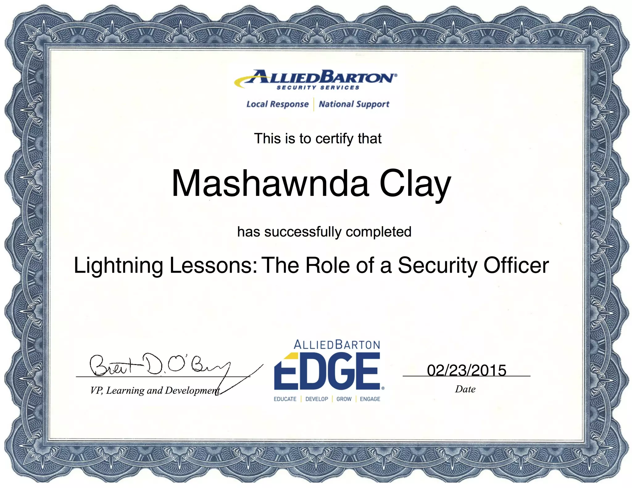 Role of a security guard | PDF