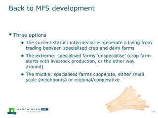 The revival of Mixed Farming Systems – will | PPTX