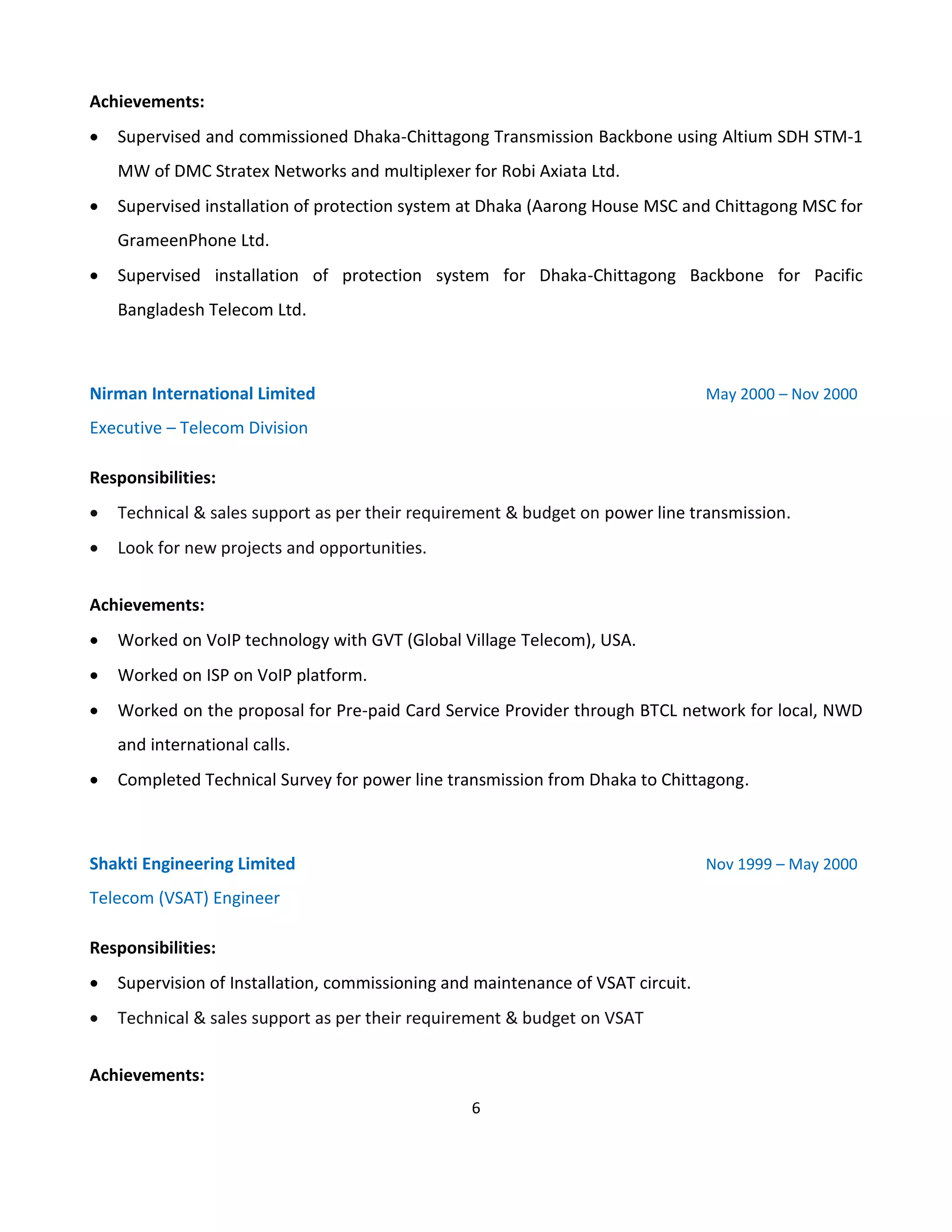 Resume_Mohammad Shahadat Hossain | PDF