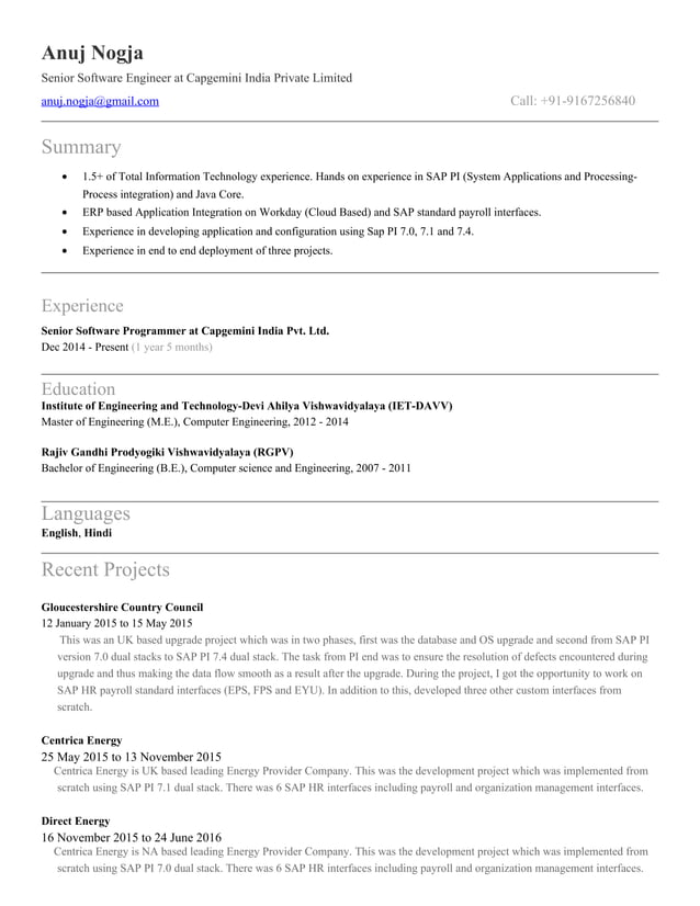 Resume-Anuj Nogja | PDF