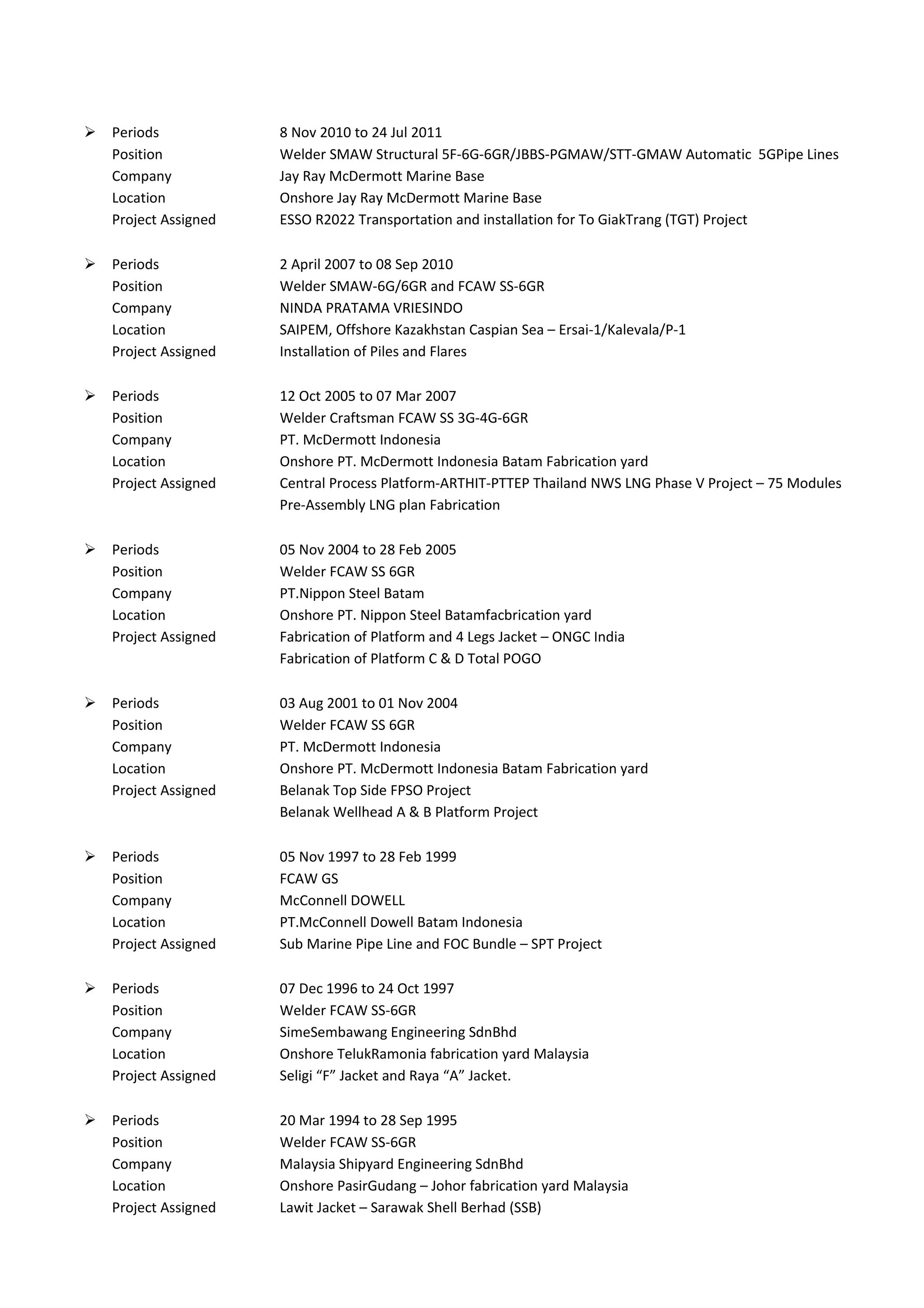 CURRICULUM VITAE Nasir Bagio | DOC