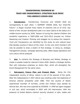 VISION 2030[1] | PDF