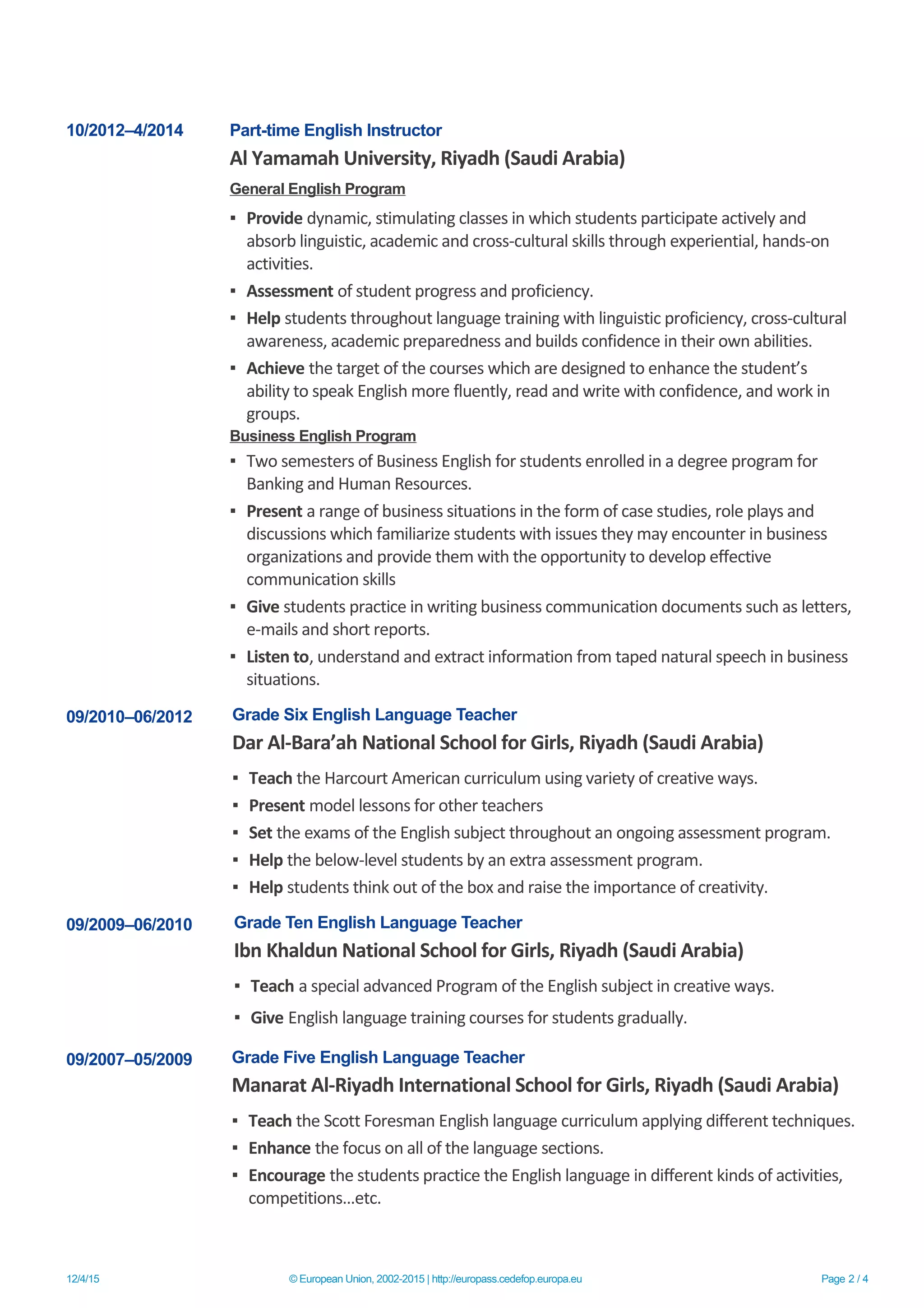 Asmaa Elfeky last updated CV | DOC