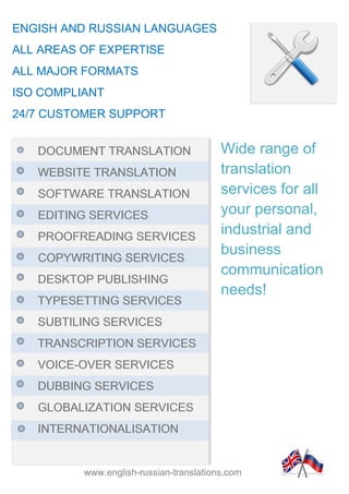 English-Russian-Translations Introduction | PDF
