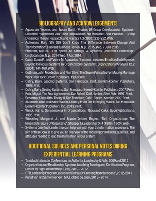 SYSTEMS ORIENTED LEADERSHIP - 16 Crucial Skills for Leaders who put the ...