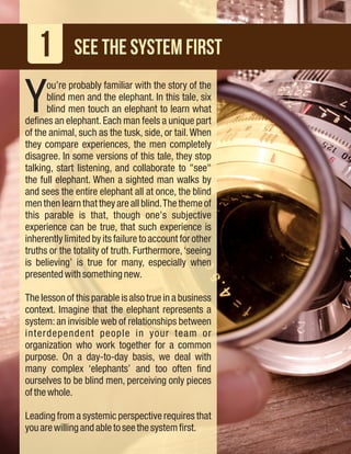 SYSTEMS ORIENTED LEADERSHIP - 16 Crucial Skills for Leaders who put the ...