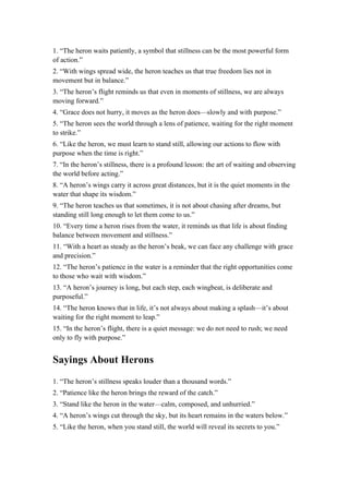 45 Herons Quotes, Sayings, and Proverbs.docx
