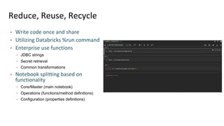 10 Things Learned Releasing Databricks Enterprise Wide | PPT
