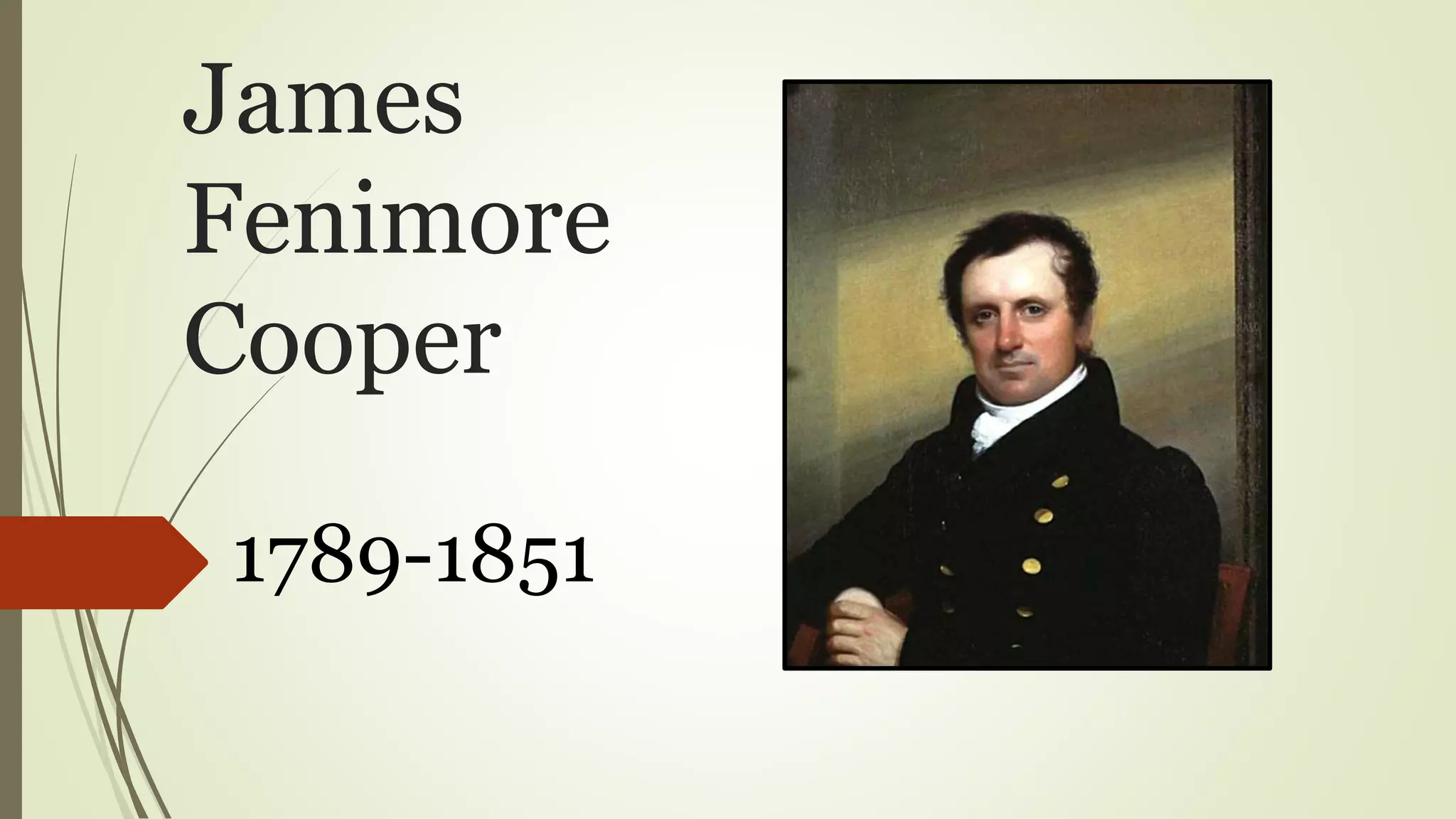 James Fenimore Cooper | PPTX