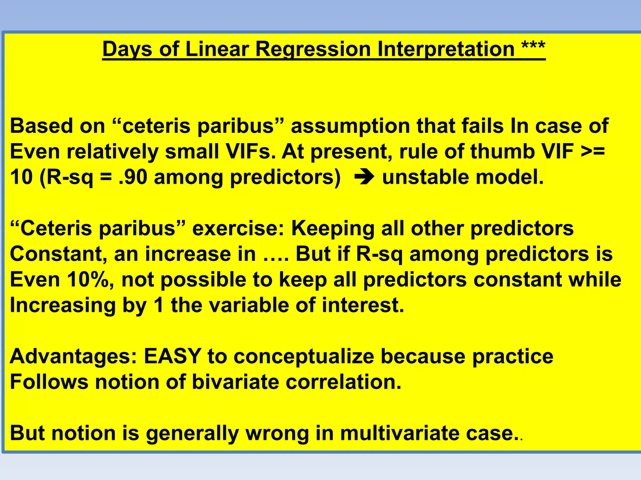Visual Tools for explaining Machine Learning Models | PPT