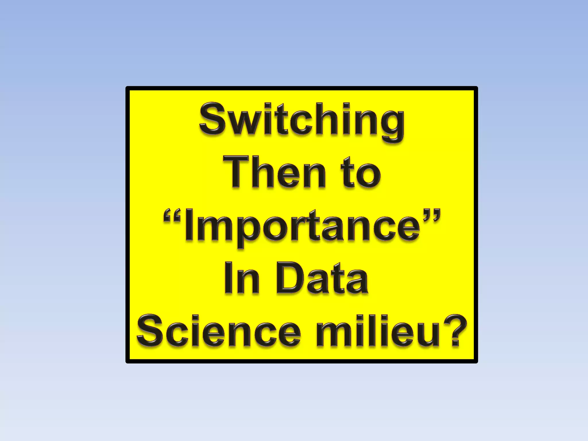 Visual Tools for explaining Machine Learning Models | PPT