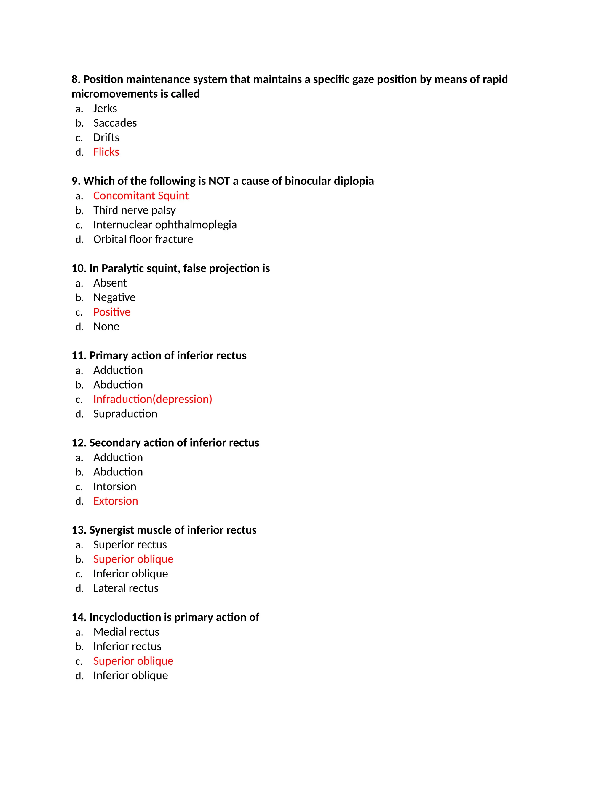 45 Multiple Choice Questions (MCQS) - Extra-ocular muscles and Squint.docx