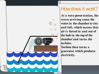 wave power and wind wave powered car | PPTX