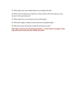 45 Questions You Should Ask Yourself... | PDF