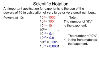 45scientific notation | PPTX