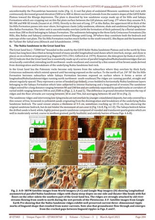 The Nubia Sandstone Nubia Group , Western Desert, Egypt An Overview | PDF