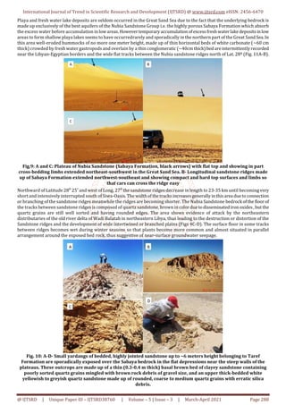 The Nubia Sandstone Nubia Group , Western Desert, Egypt An Overview | PDF