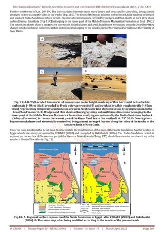 The Nubia Sandstone Nubia Group , Western Desert, Egypt An Overview | PDF