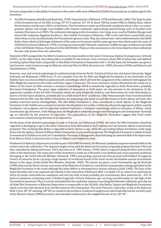 The Nubia Sandstone Nubia Group , Western Desert, Egypt An Overview | PDF