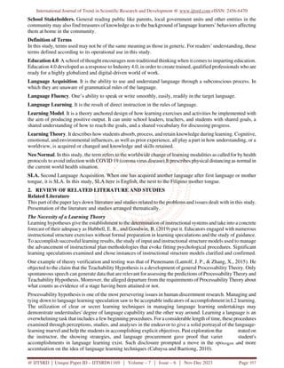 Understanding the Language Learning A Grounded Theory Perspective | PDF