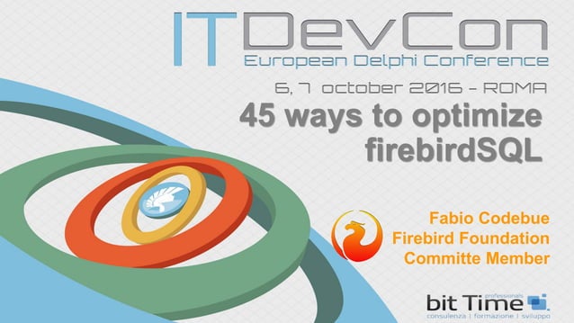45 ways to speed up firebird database | PDF