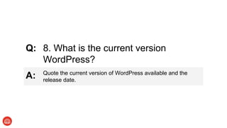 45 WordPress Interview Questions | PDF | Web Development | Internet