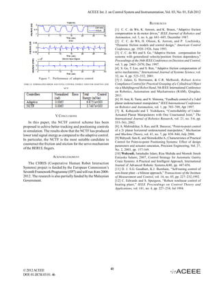 NCTF Control for Friction Compensation of Underactuated Fingers | PDF | Robotics | Technology ...