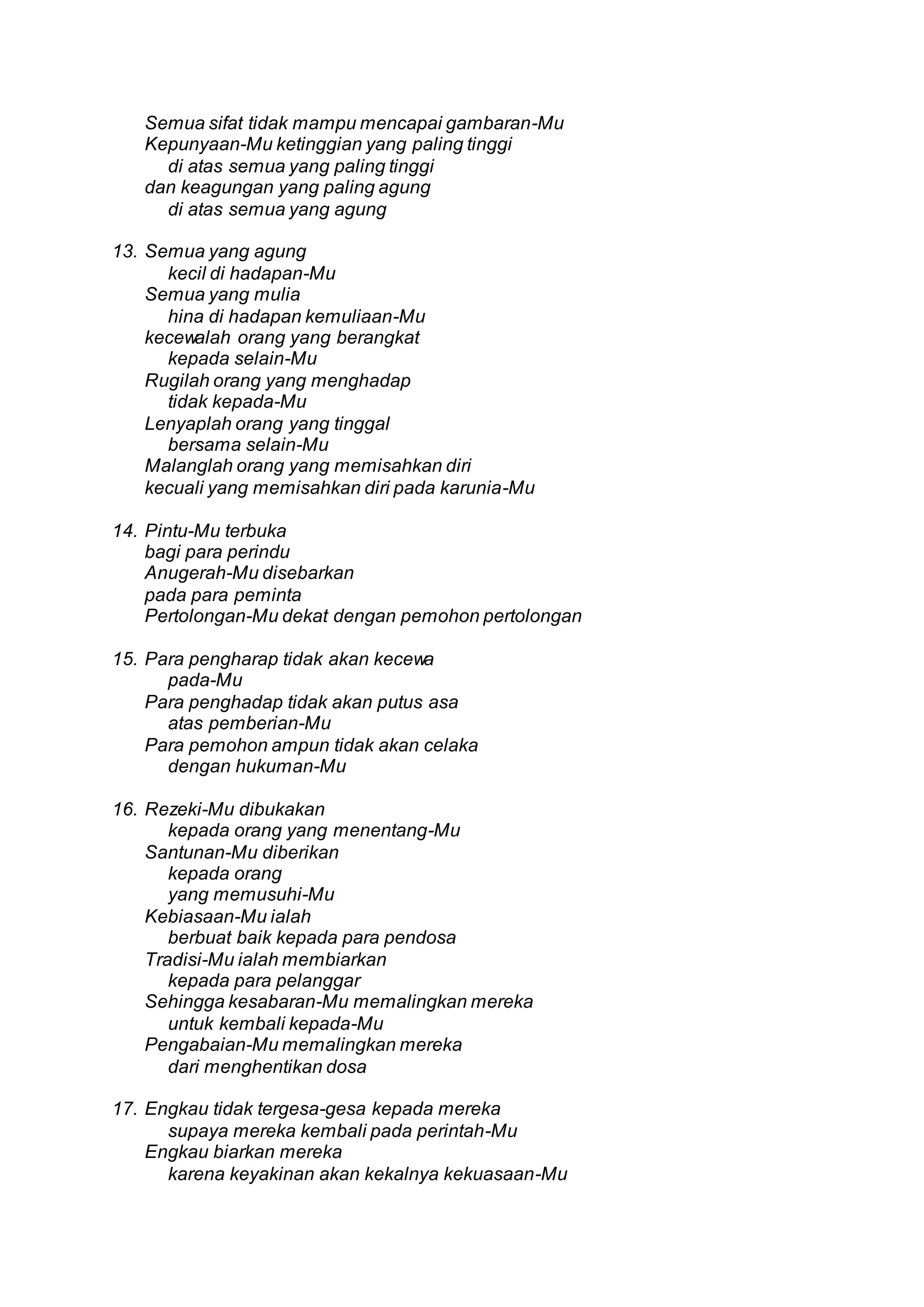 46. do'a imam as pada idul fitri setelah selesai salat sampil berdiri ...